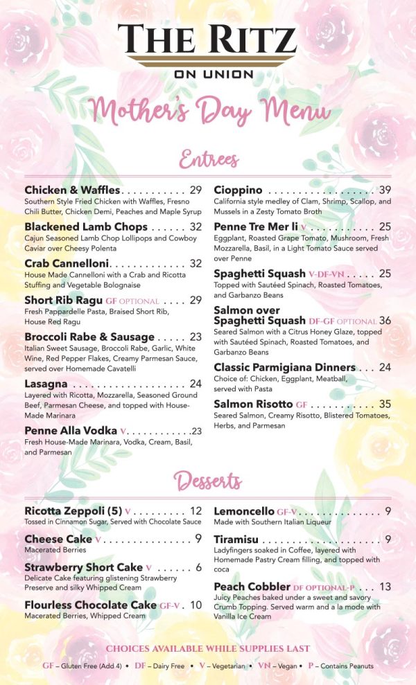 The Ritz on Union – Restaurant | Schenectady NY